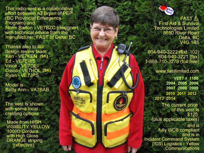 June 11, 2004 - BC Provincial Emergency Program (PEP) and Amateur Radio ...